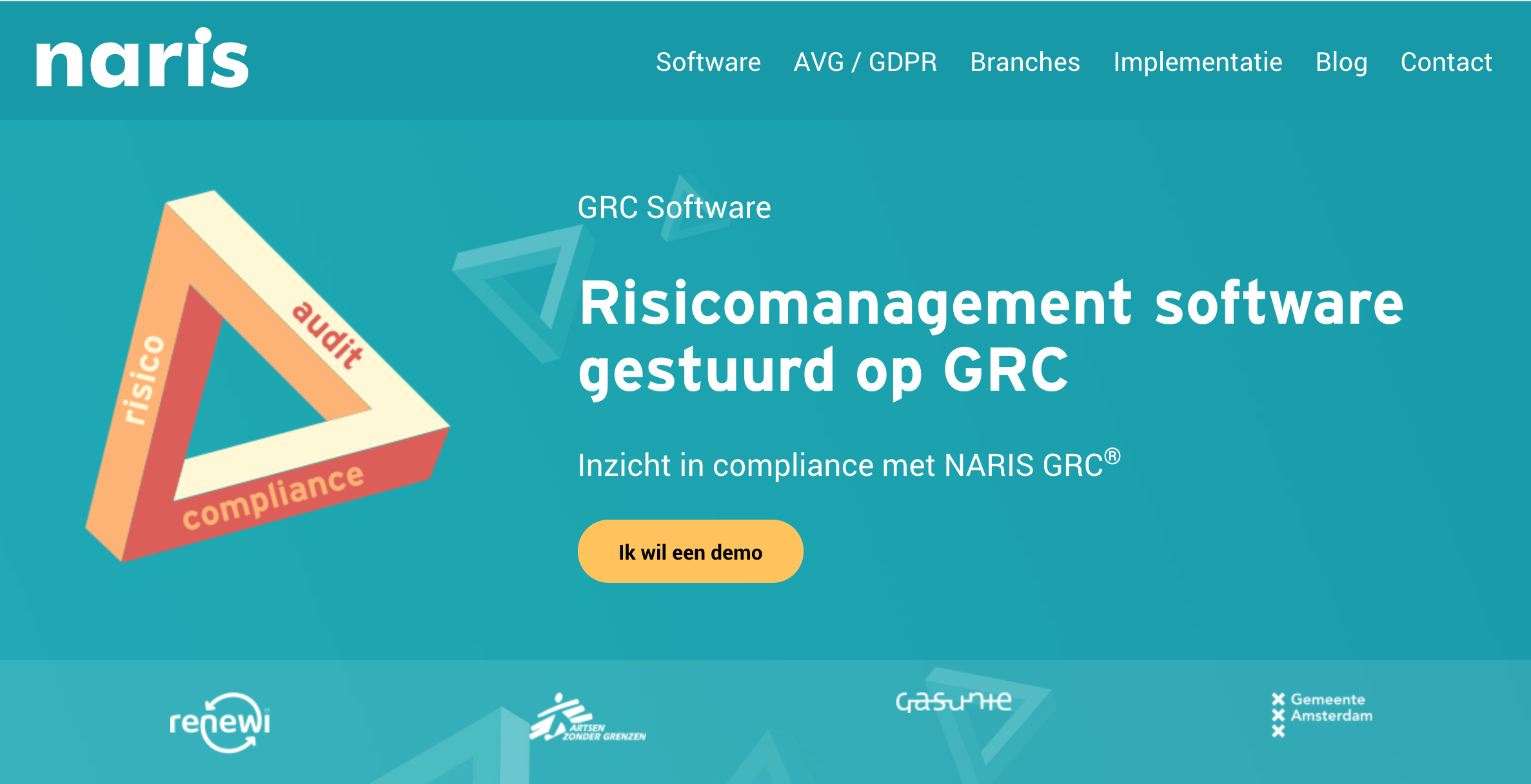 Het Governance, Risico en Compliance platform | NARIS CRC®